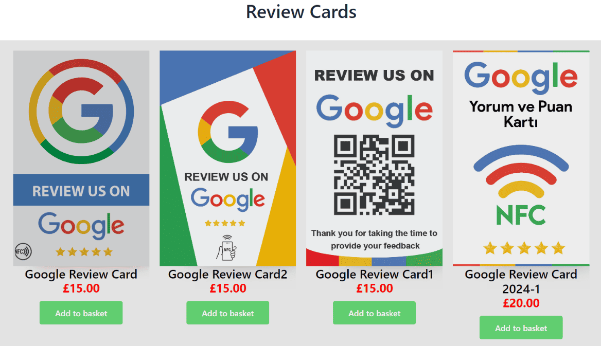 7 Best Google Review Cards In 2024 | Ken Jones