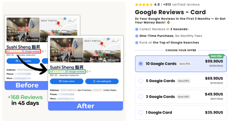 7 Best Google Review Cards In 2026 | Ken Jones