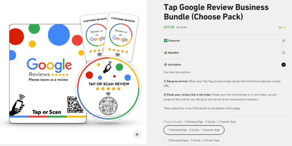 7 Best Google Review Cards In 2024 | Ken Jones