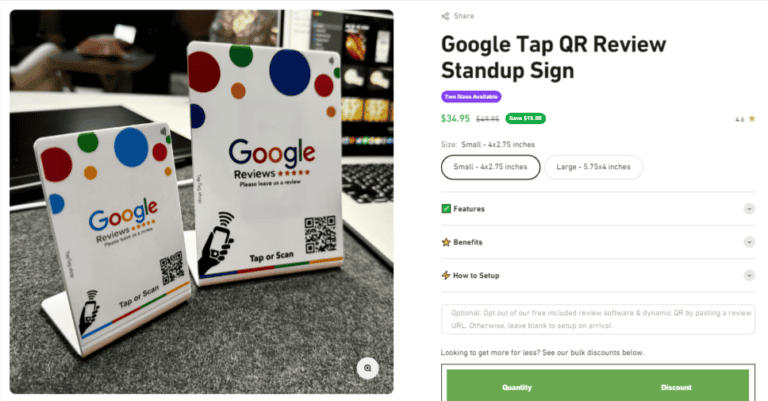 7 Best Google Review Stands For Small Business In 2026