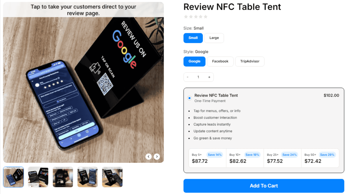 7 Best Google Review Stands For Small Business In 2026